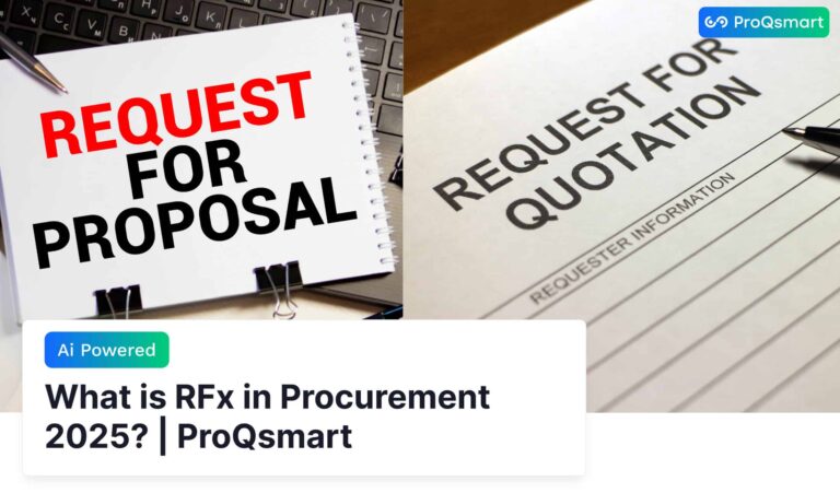 What is RFx in Procurement 2025? | ProQsmart