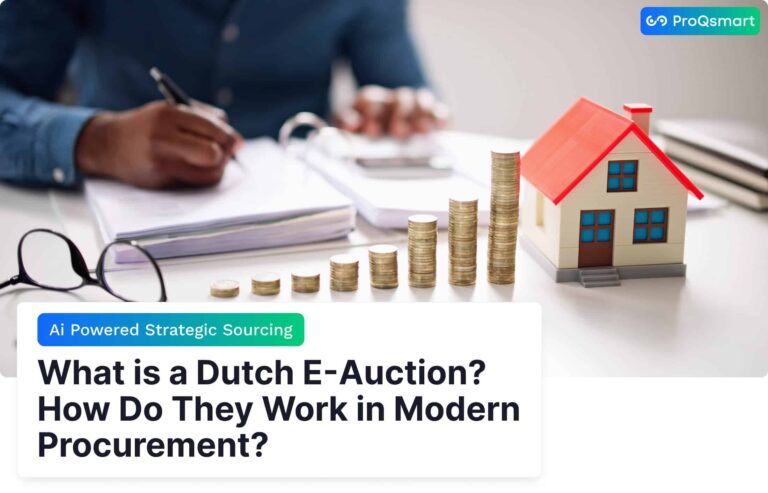 What is Dutch E-Auction & How They work in Modern Procurement