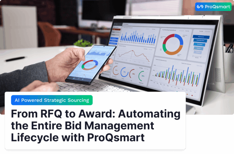 How ProQsmart Automates the Entire Bid Management Lifecycle