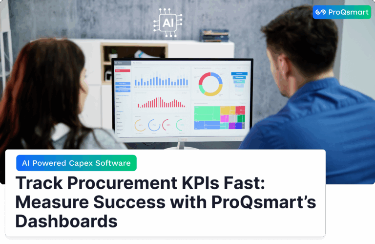 How ProQsmart Dashboards Simplify Procurement KPI Tracking
