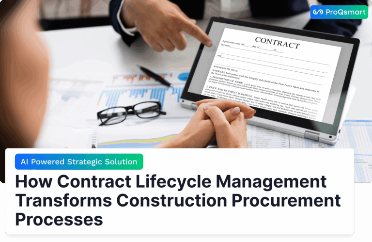 Contract Lifecycle Management in Construction Procurement